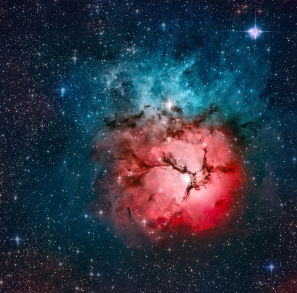 The Trifid Nebula | Telescope Live